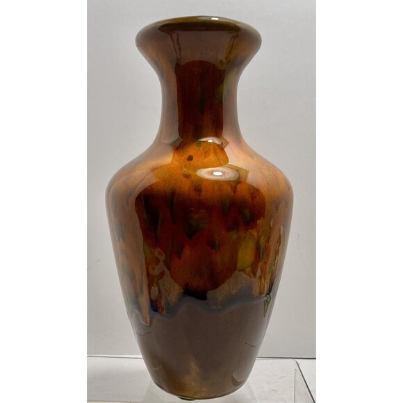 Unmarked | Art | Vintage California Pottery Drip Glaze Vase ...